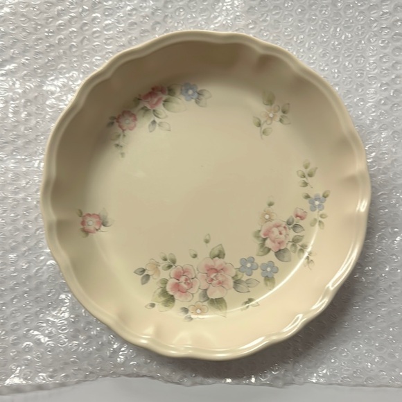 Pfaltzgraff | Dining | Pfaltzgraff Tea Rose Pattern 8 Pie Dish Euc No Chipscrazing | Poshmark